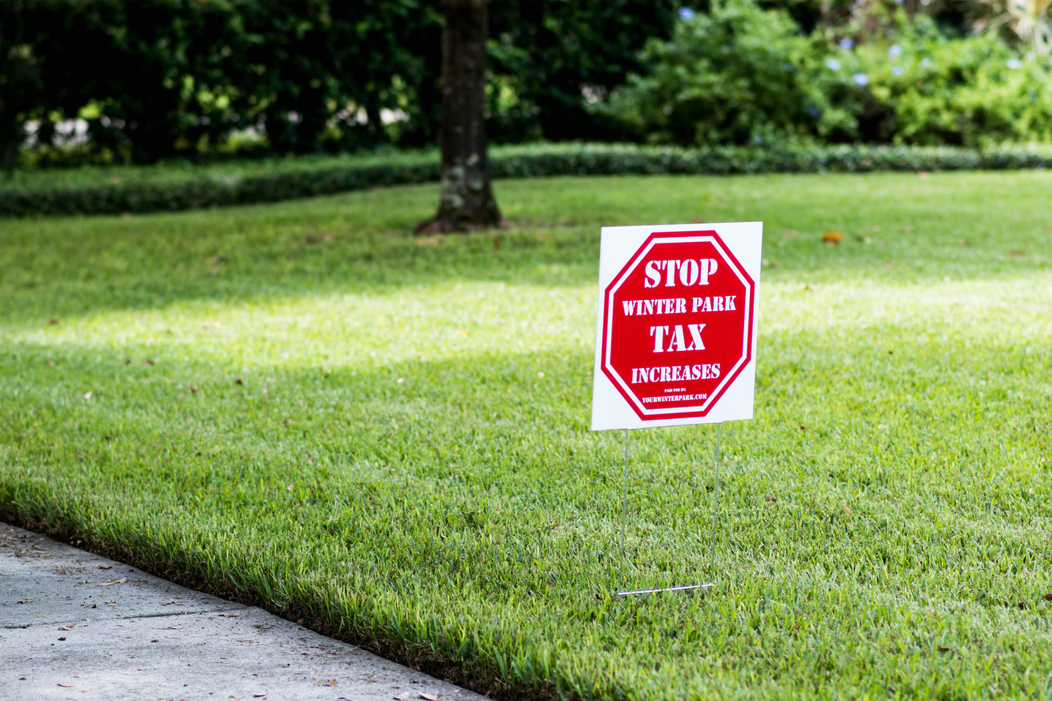 Winter Park Resident Launches Yard Sign Campaign Opposing Tax Increase ...