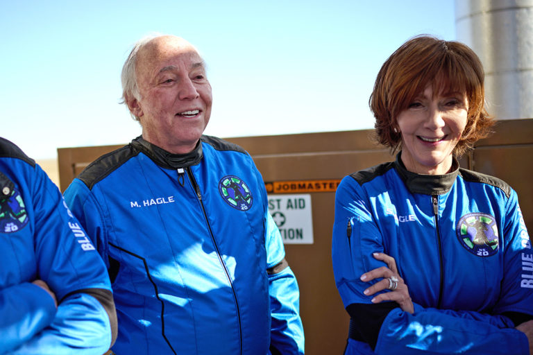 Winter Park Couple Makes History with Blue Origin Launch · the32789